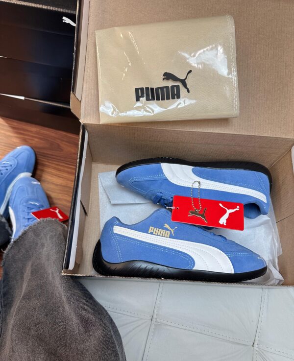 Tênis Puma Speed Cat Azul Feminino Premium - Tenis Atacado - 30 Shoes